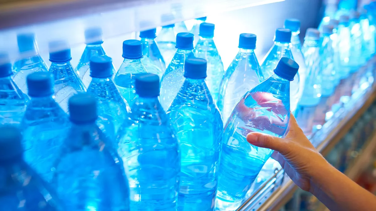 Packaged drinking water store