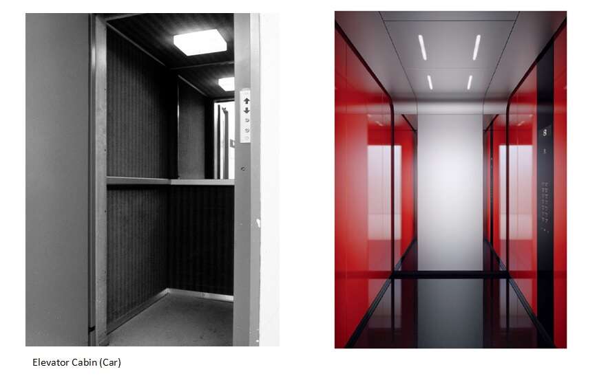 Red Elevator Interior Design