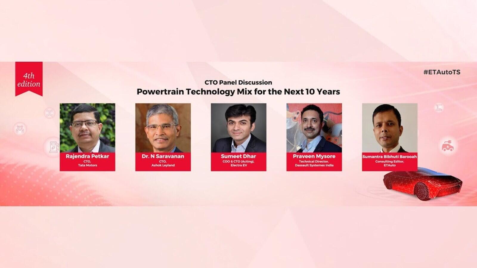 ETAuto Tech Summit: CTO Panel Discussion on “Powertrain Technology Mix ... ETAuto Tech Summit: CTO Panel Discussion on “Powertrain Technology Mix ...