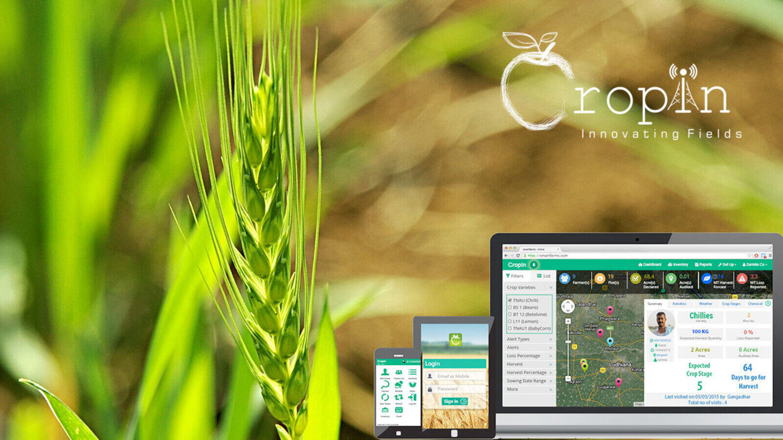 CropIn improves farmers’ lives with data analytics and digital apps ... CropIn improves farmers’ lives with data analytics and digital apps ...