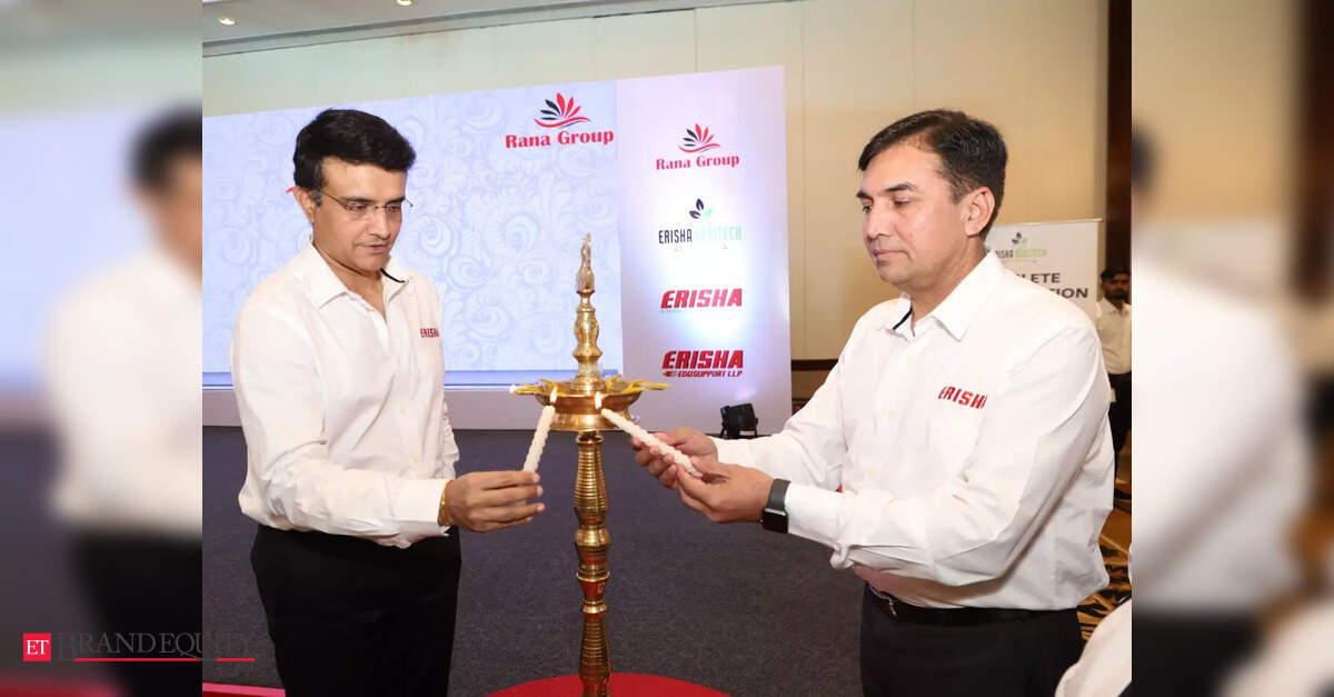 Rana Group signs Sourav Ganguly as its new brand ambassador, Marketing ...