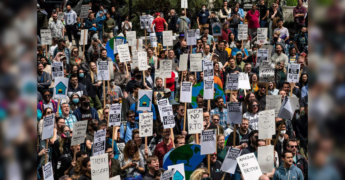 Nearly 2K Amazon employees set for walkout against return-to-work ...