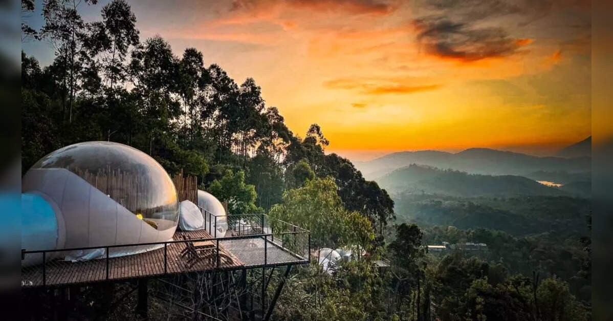 Luxeglamp EcoResorts launches its ‘bubble glamping’ resort in Munnar ...