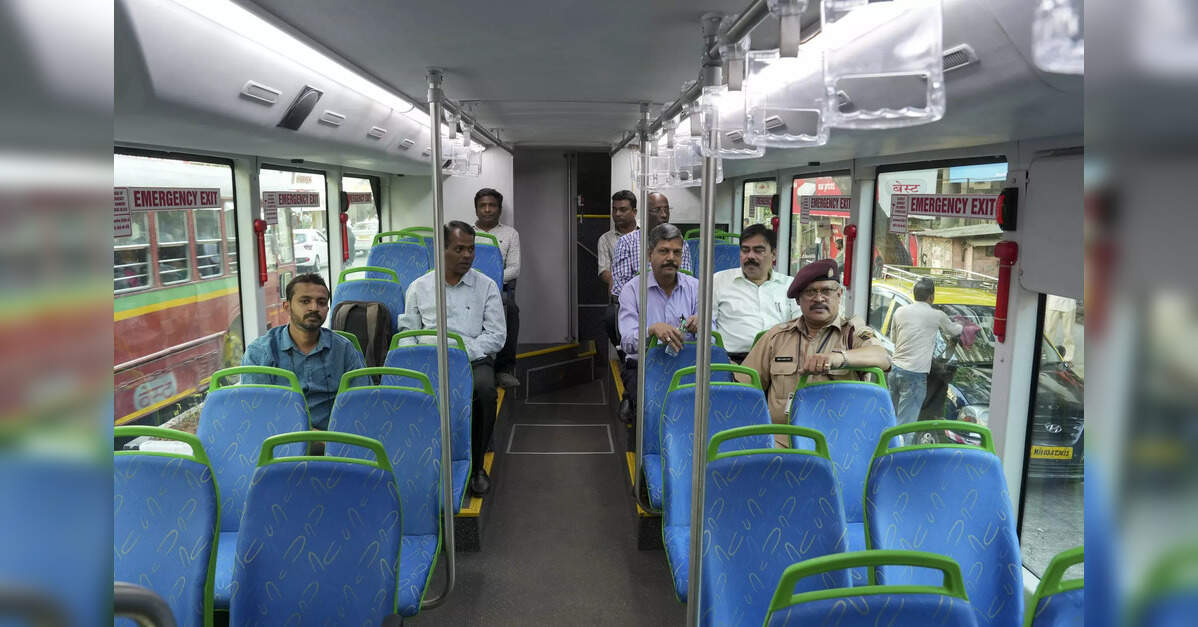 Jammu Smart City Limited: Prototype electric bus model arrives in Jammu ...