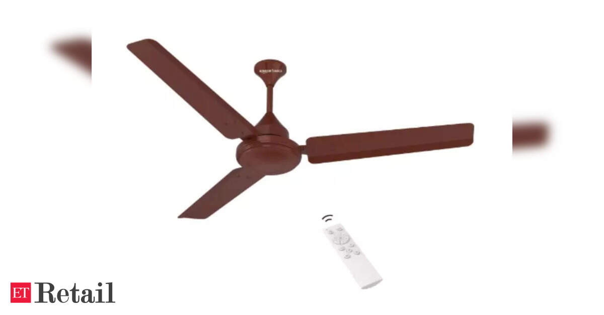 Govt rolls out mandatory quality norms for electric ceiling fans, ETRetail