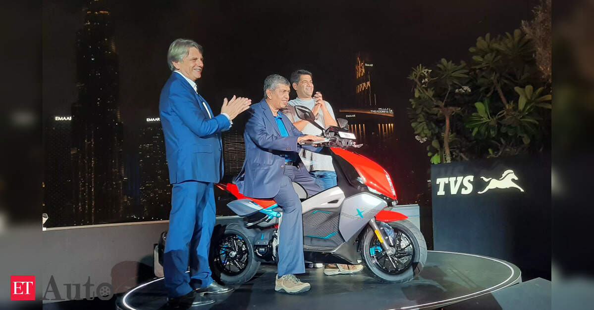 TVS X: TVS Motor offers X EV in India, targets global markets & plans ...