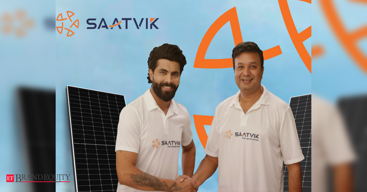 Saatvik Solar ropes in Ravindra Jadeja as national brand ambassador, ETBrandEquity