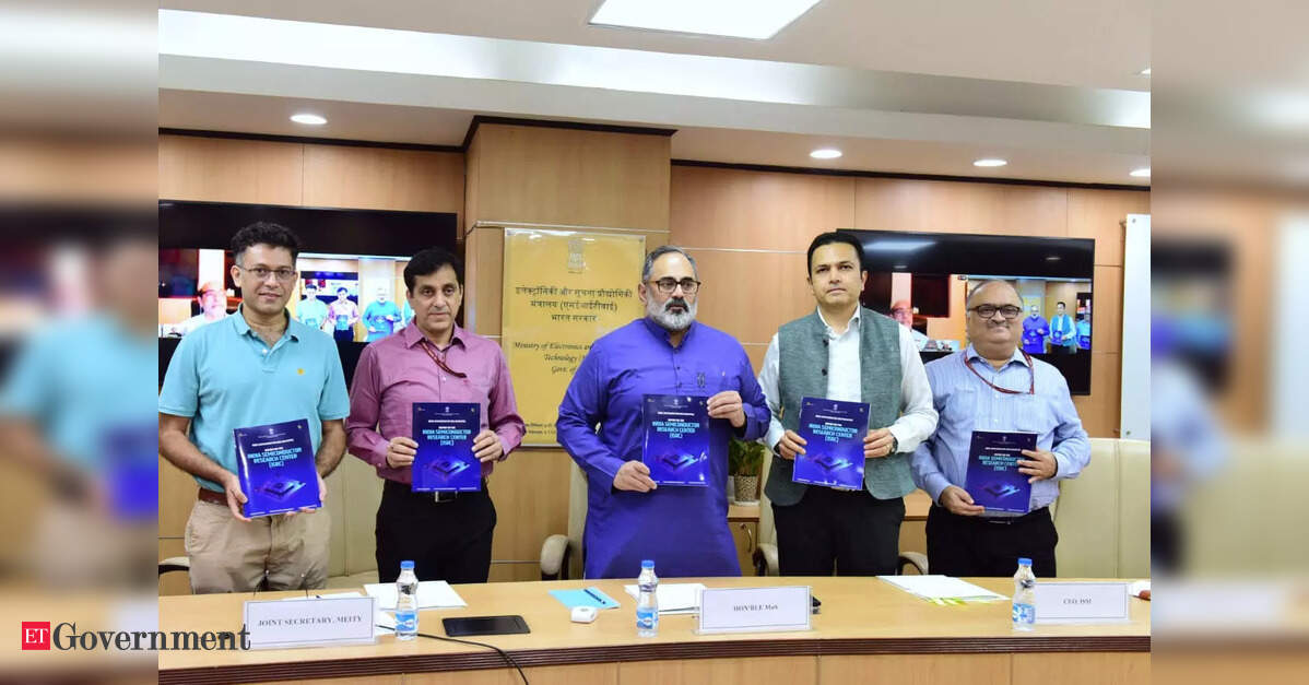 India Semiconductor R&D Committee ISRC Report: MeitY receives report on ...