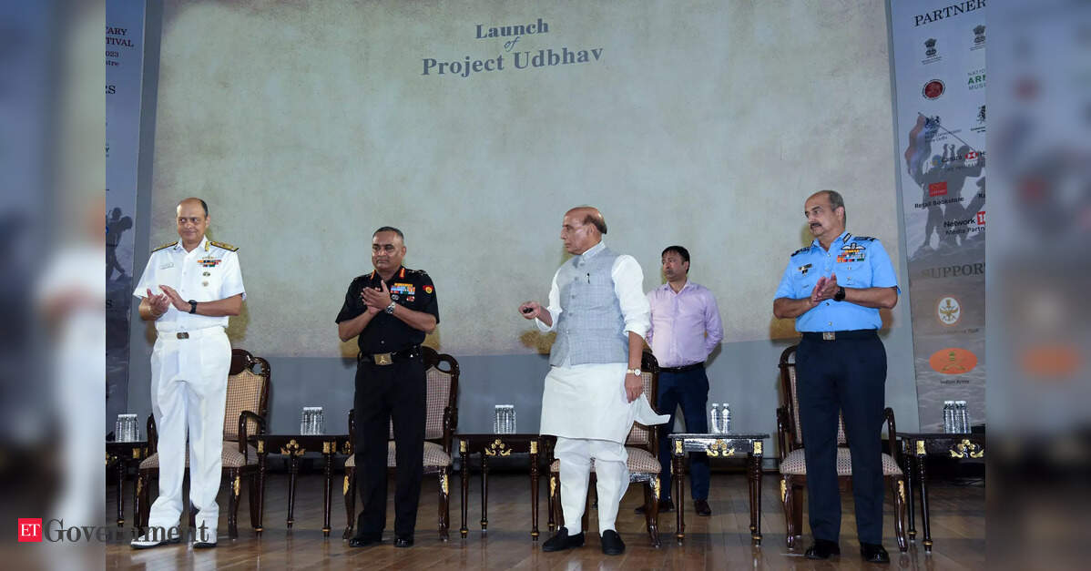 Military Heritage Festival Project 'Udbhav': Rajnath Singh inaugurates ...