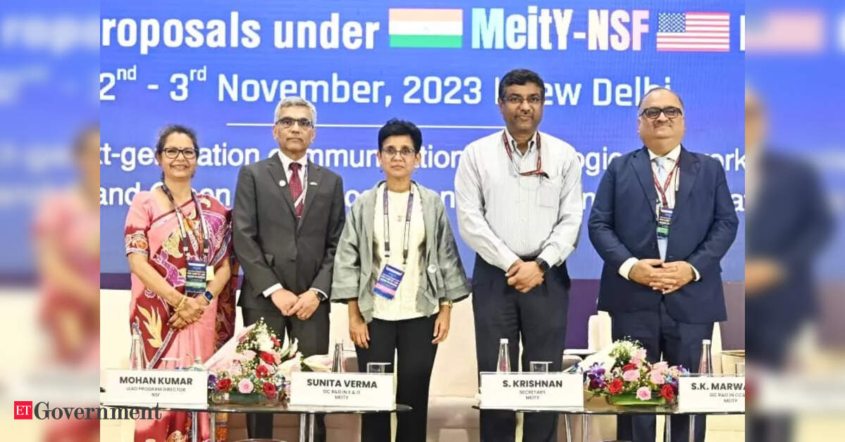 Meity-nsf Research Collaboration: MeitY-National Science Foundation ...