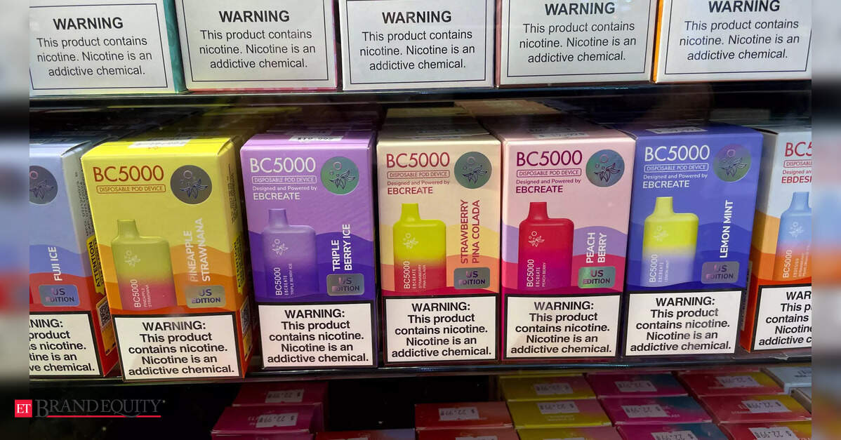 Vaping grows fastest among UK groceries in 2023, ETBrandEquity