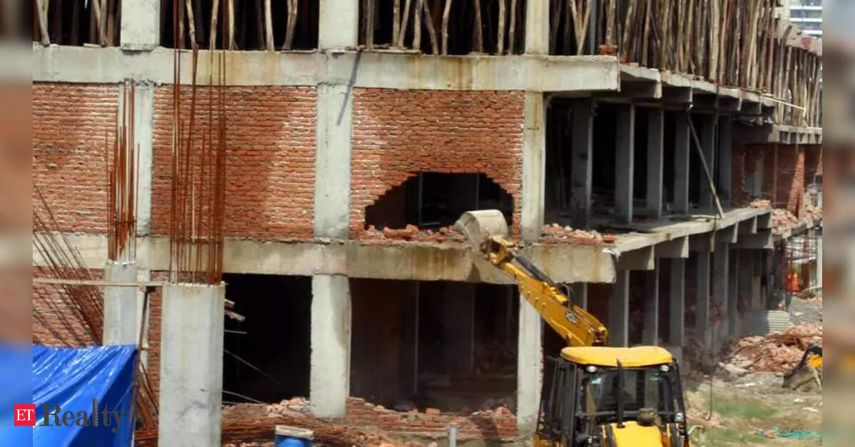 Illegal Construction In Delhi: Delhi municipal corporation took action against 111 illegal ...