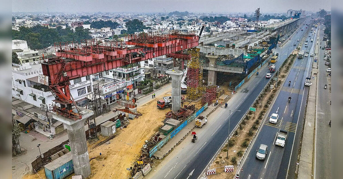 Delhi-Ghaziabad-Meerut corridor: NCRTC installs 10 launching gantries ...