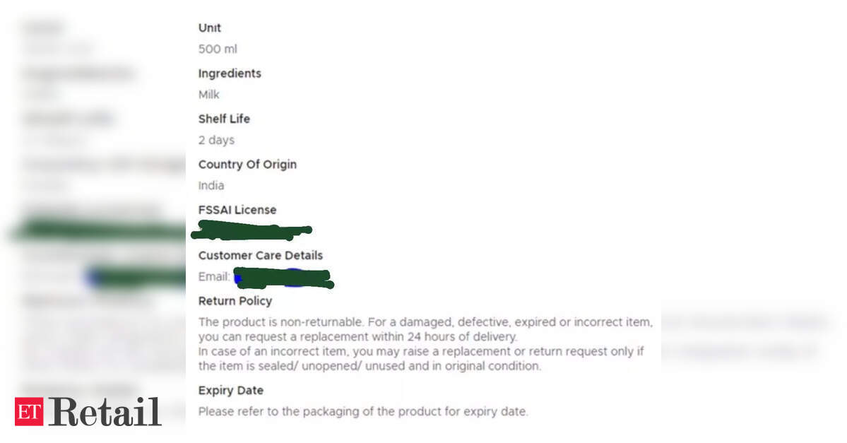 E-commerce: Strict enforcement of expiry date regulations in India’s ...
