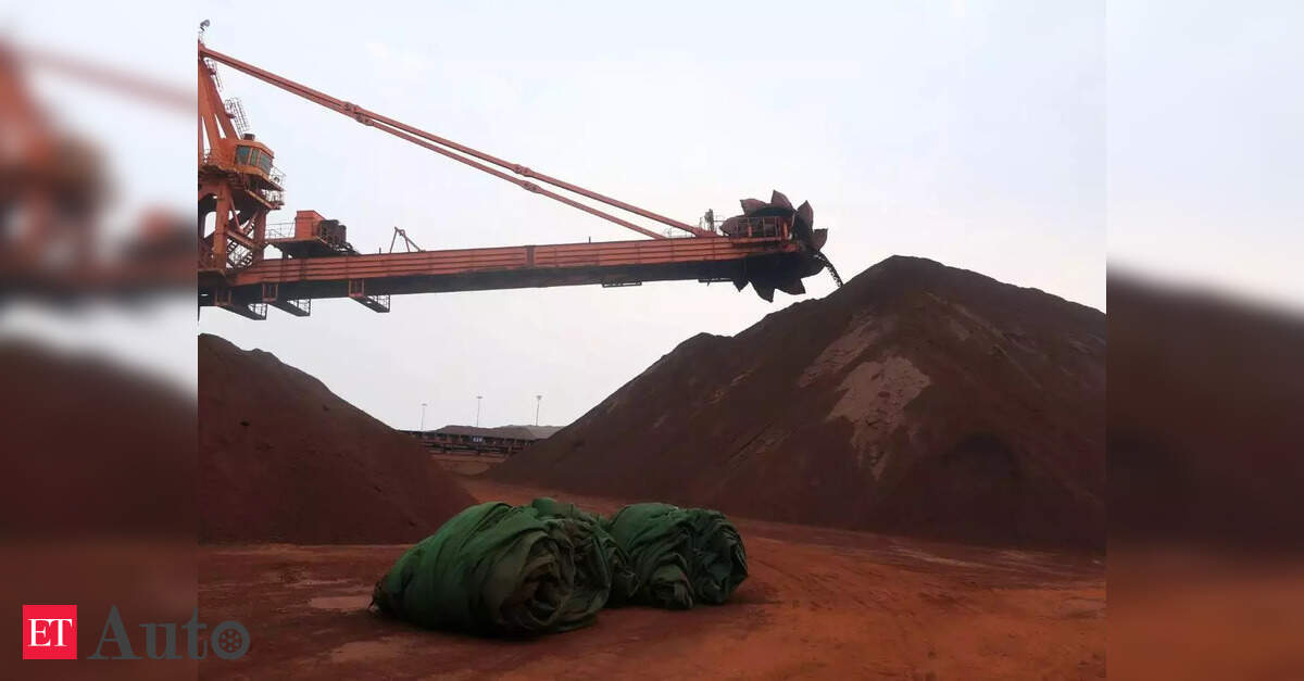 NMDC reports 37% drop in iron ore production in May 2024, ETAuto