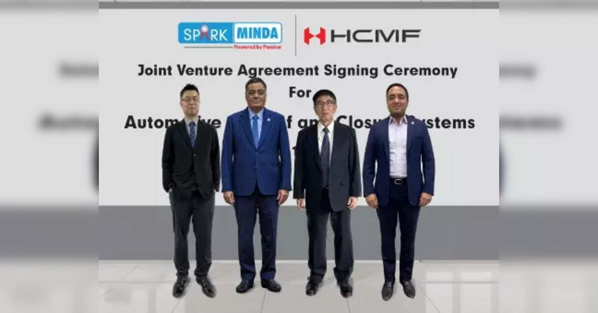 Minda Corporation forms 50:50 JV with HSIN Chong Machinery Works Co ...