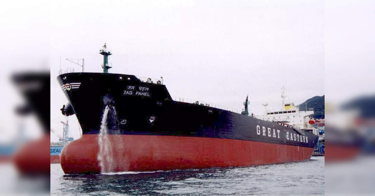 The valuation gap between Great Eastern Shipping and Shipping ...