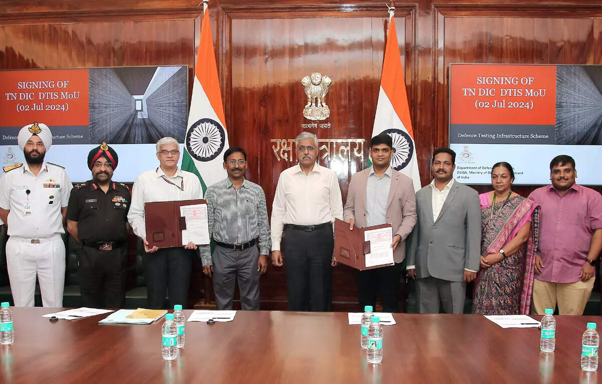 Ministry Of Defence Testing Facilities: MoD inks MoU to set up 3 ...