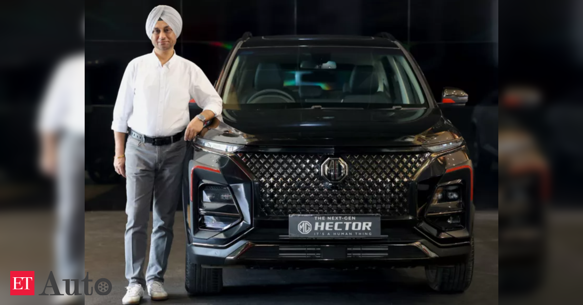 JSW MG Motor India launches Astor Blackstorm and Hector Snowstorm at ...