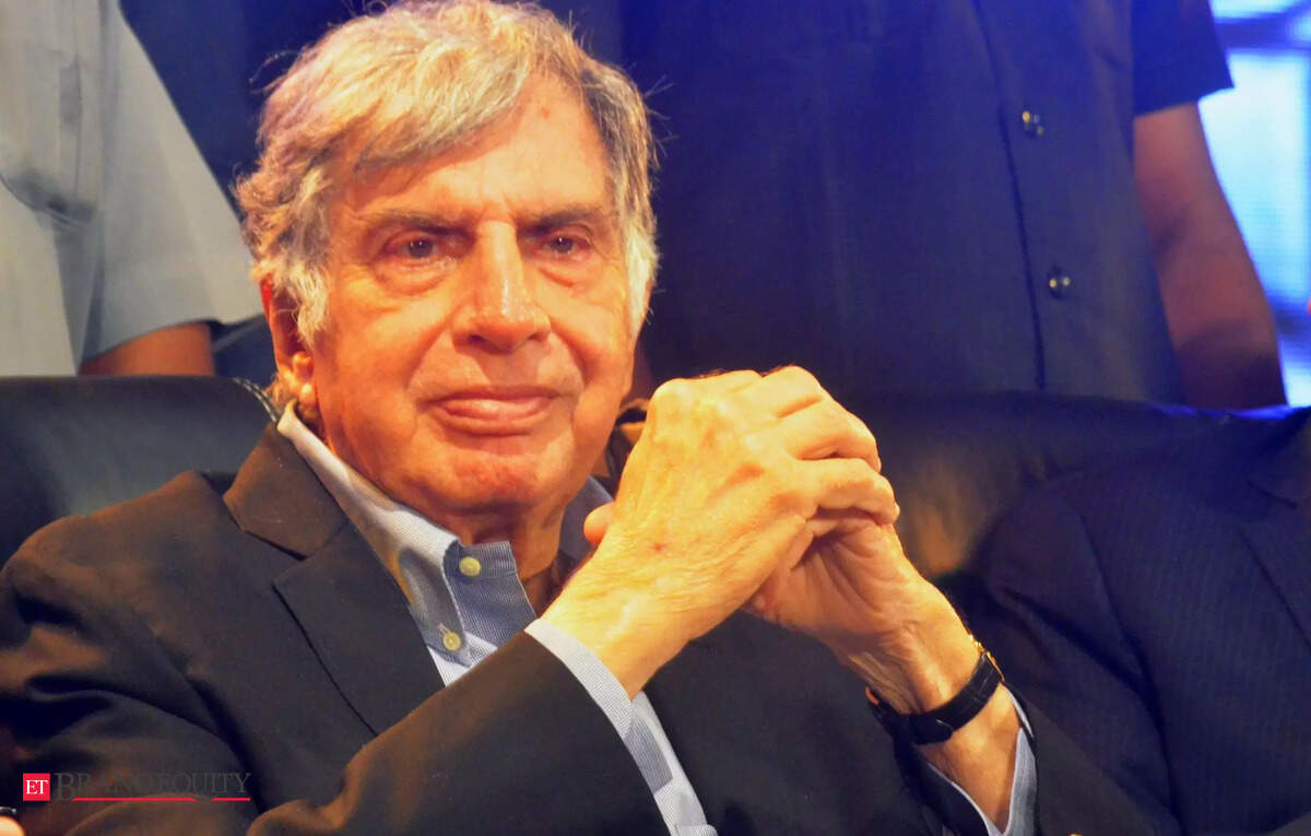 Ratan Tata Legendary Industrialist Passes Away At 86 Marketing And Advertising News Et Brandequity