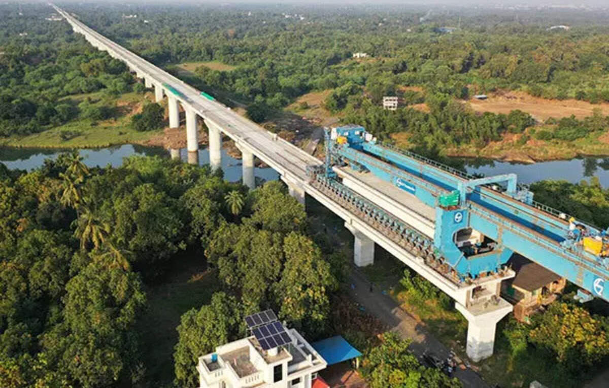 All nine river bridges completed between Vapi and Surat for Mumbai ...