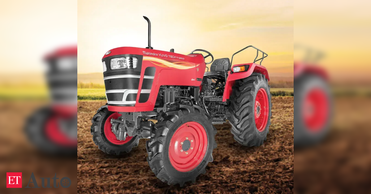 Mahindra Tractors: Mahindra Farm Equipment raises growth forecast to 6 ...