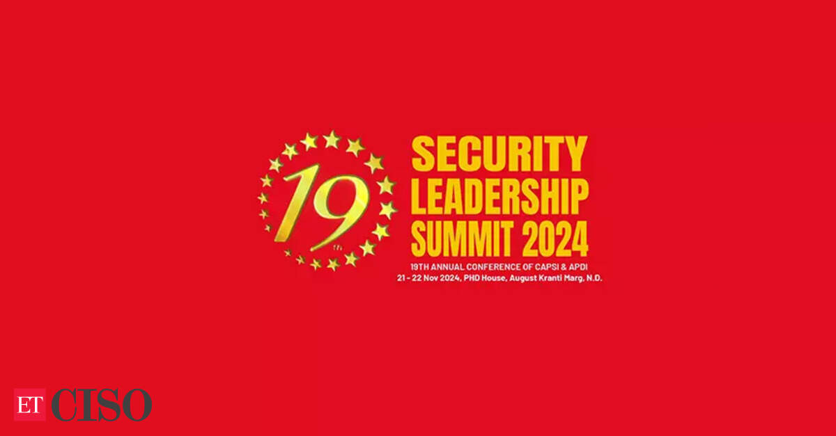 Security leadership summit 2024: Pioneering the future of security, ETCISO