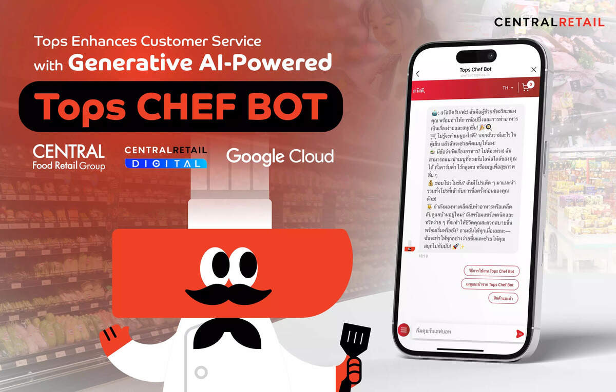 Central Food Retail Group debuts generative AI-powered ‘Tops Chef Bot ...