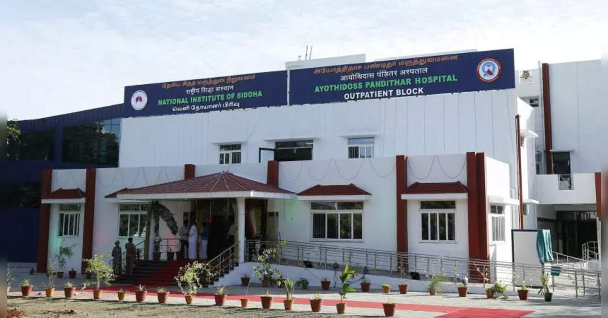 National Institute of Siddha to hold mega Varmam therapy aiming for ...