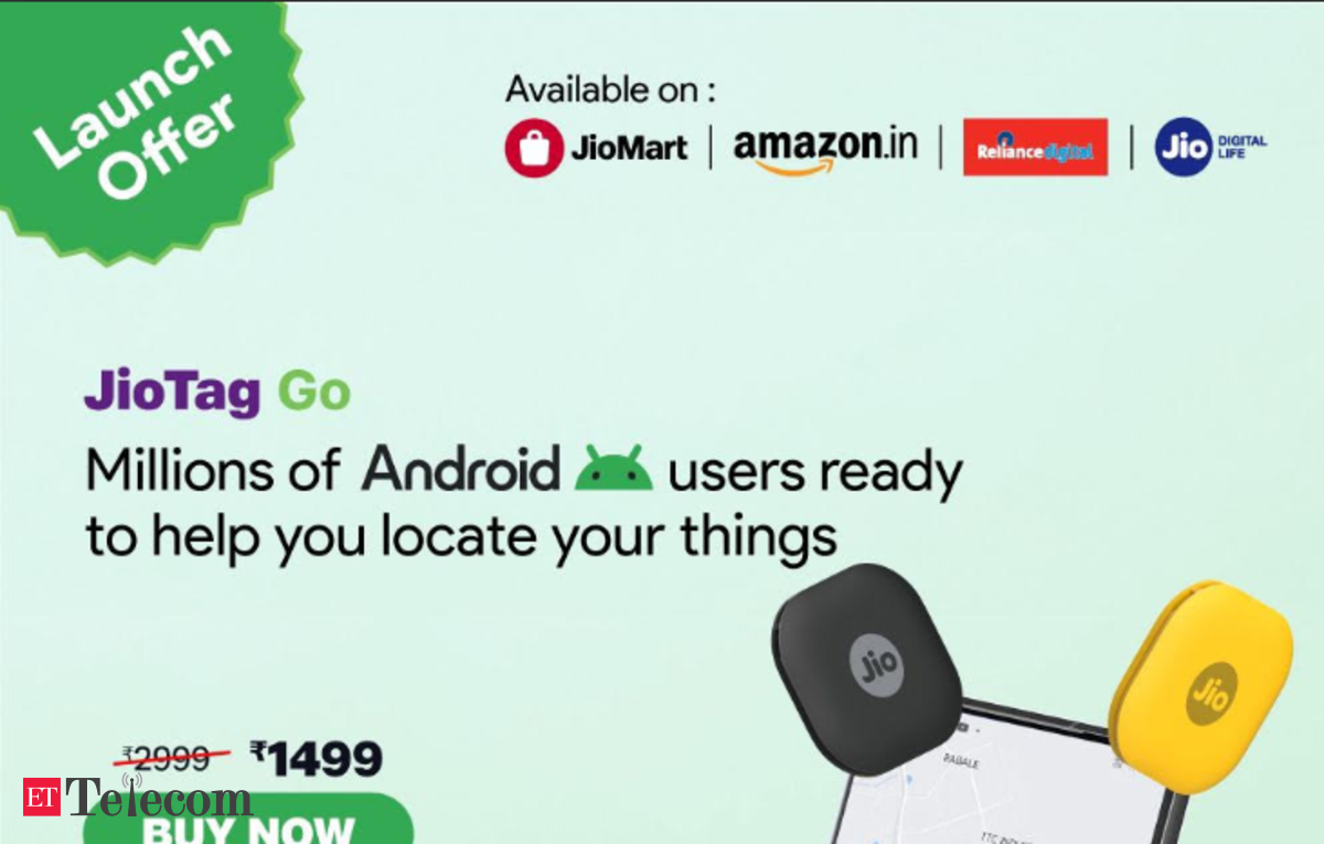 Reliance Jio launches Android-compatible JioTag Go object tracker at Rs ...