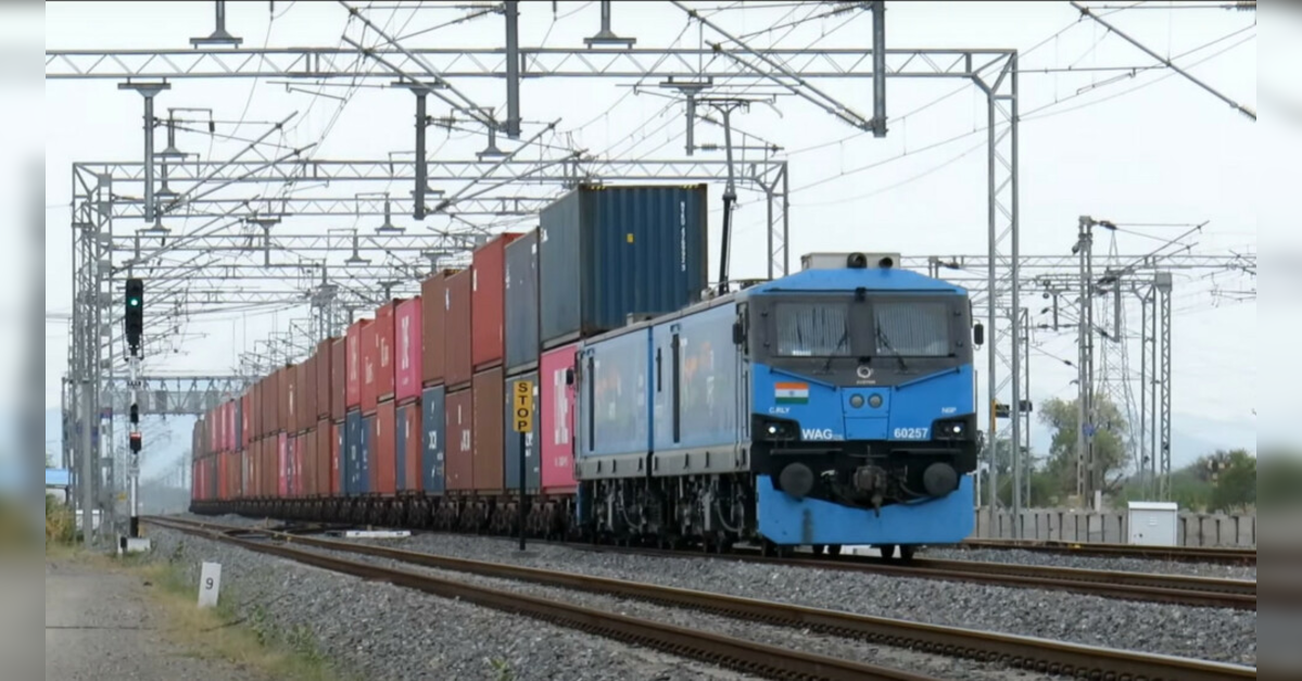 Double Stack Container Train: CONCOR starts double stack container ...