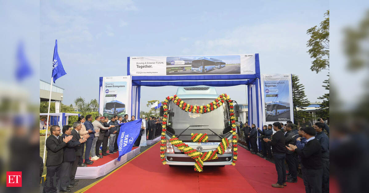 Tata Motors Electric Buses: Tata Motors launches electric buses for ...