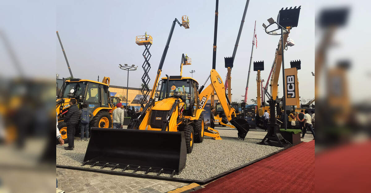 JCB India launches CEV Stage 5 ready machines at Bharat Construction Equipment Expo 2025 ...