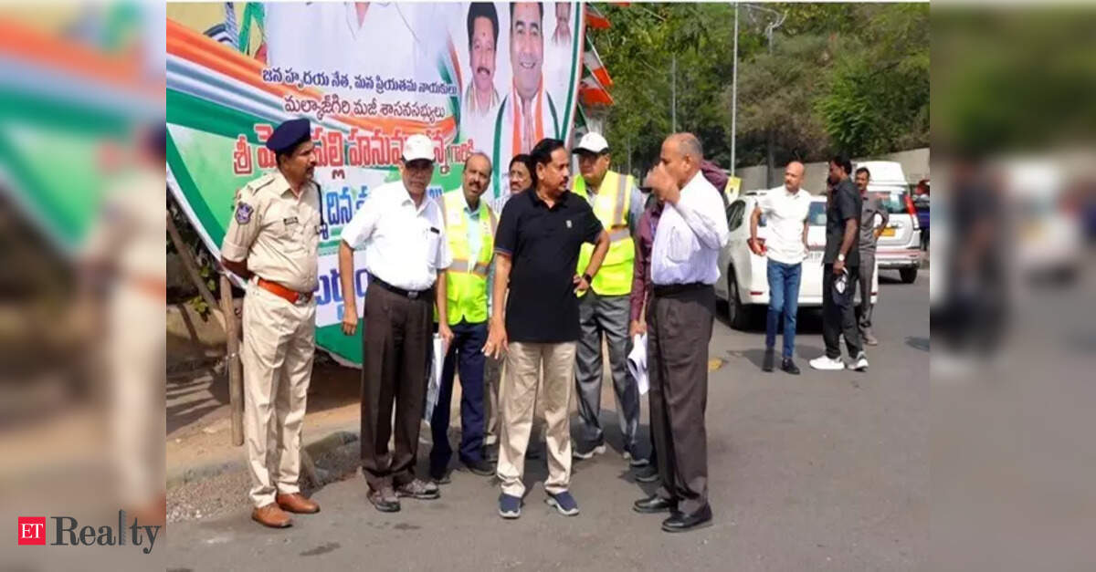Hyderabad airport metro's MD inspects Medchal and Shamirpet metro rail ...