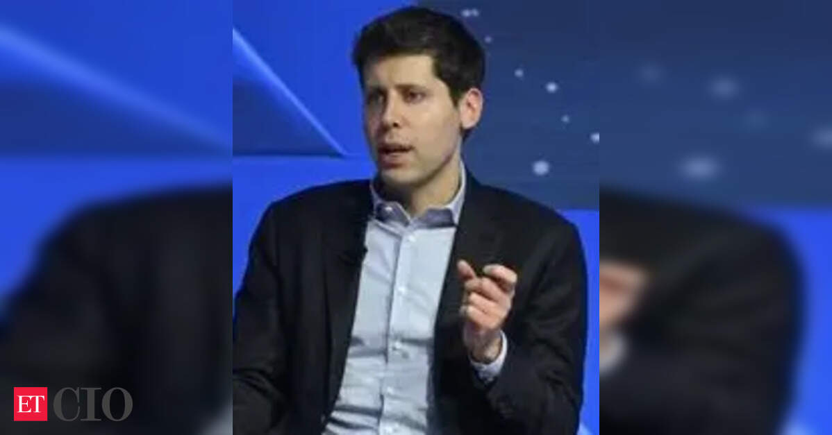 India important market for AI & OpenAI, should be among leaders of AI revolution: CEO Sam Altman ...
