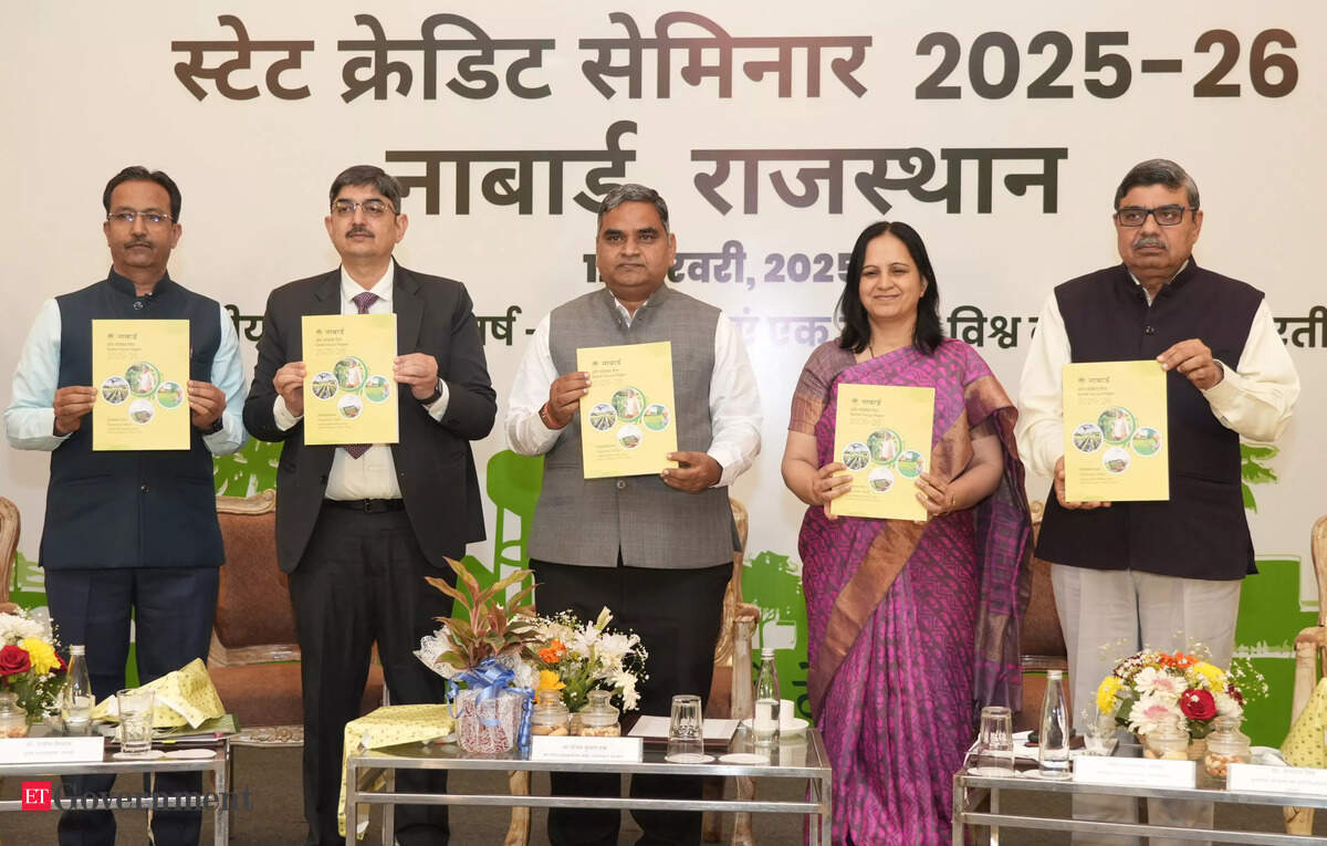 NABARD projects ₹4.40 lakh crore priority sector credit for Rajasthan ...