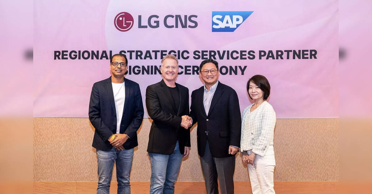 LG CNS joins SAP RSSP initiative in Asia Pacific, CIOSEA News, ET CIO SEA