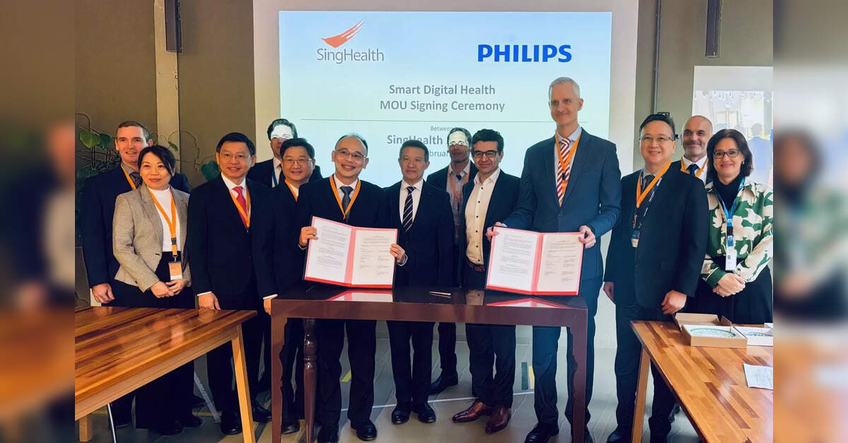 SingHealth and Philips sign MOU to advance digital-first healthcare to ...