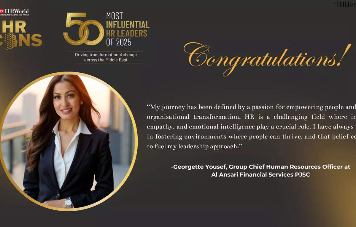 How is our HR Icons 2025 winner Georgette Yousef empowering the workforce to reach their full ...