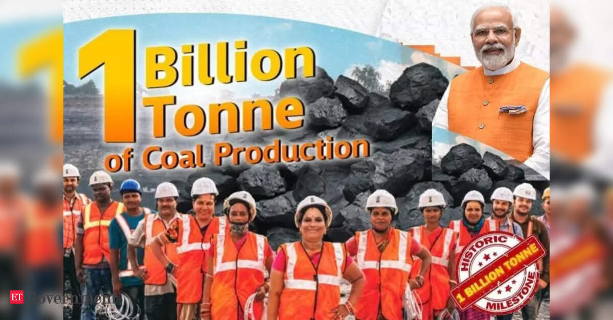 India 1 Billion Ton Coal: PM Modi applauds India’s historic achievement of 1 billion ton coal ...
