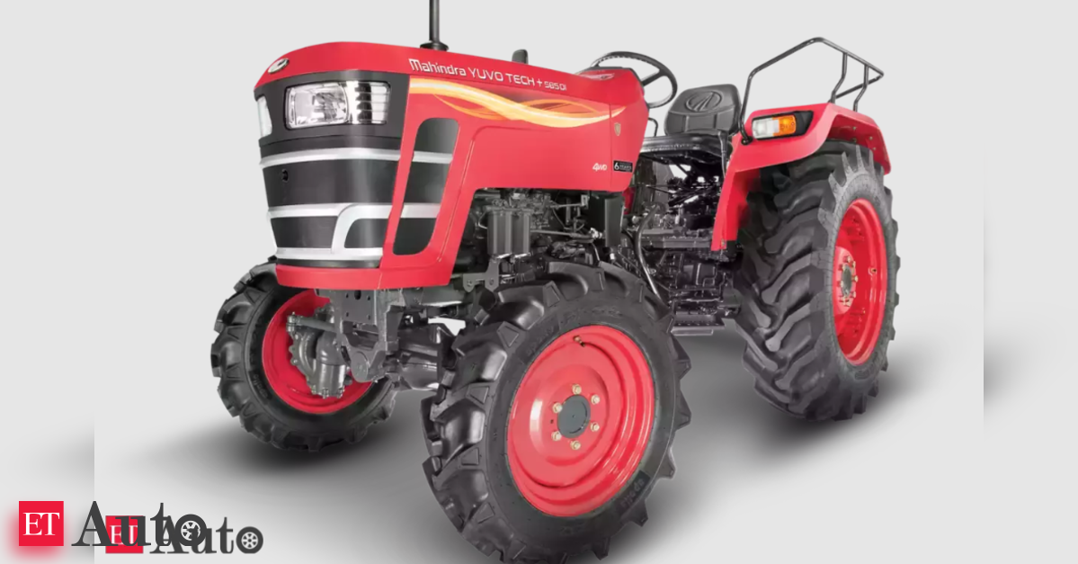 Mahindra Tractors sales surge 12% to record 4,24,641 units in FY25, ETAuto