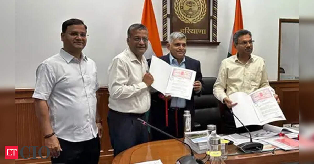 Haryana govt signs MoU with IIT-Madras to boost road safety with data-driven approach, ET CIO