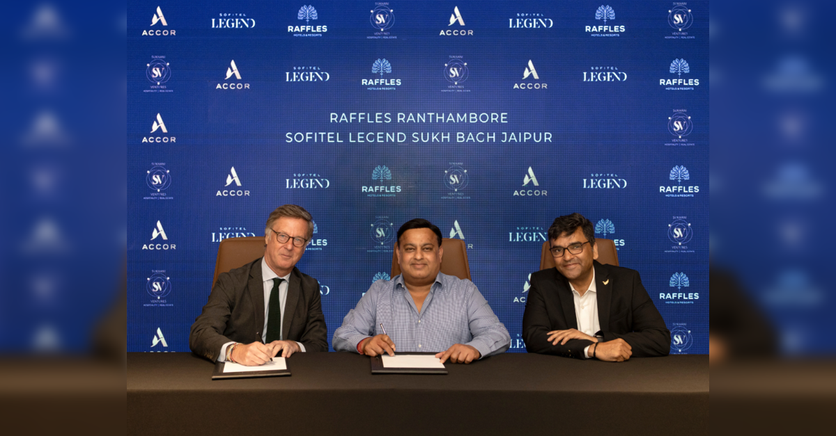 Raffles Hotels & Resorts: Accor signs two premium brands in Rajasthan ...