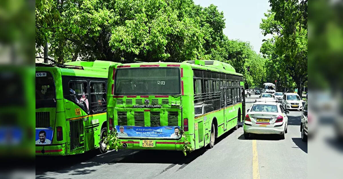 Delhi Old Buses Repurposing: Delhi's old buses to be converted into ...