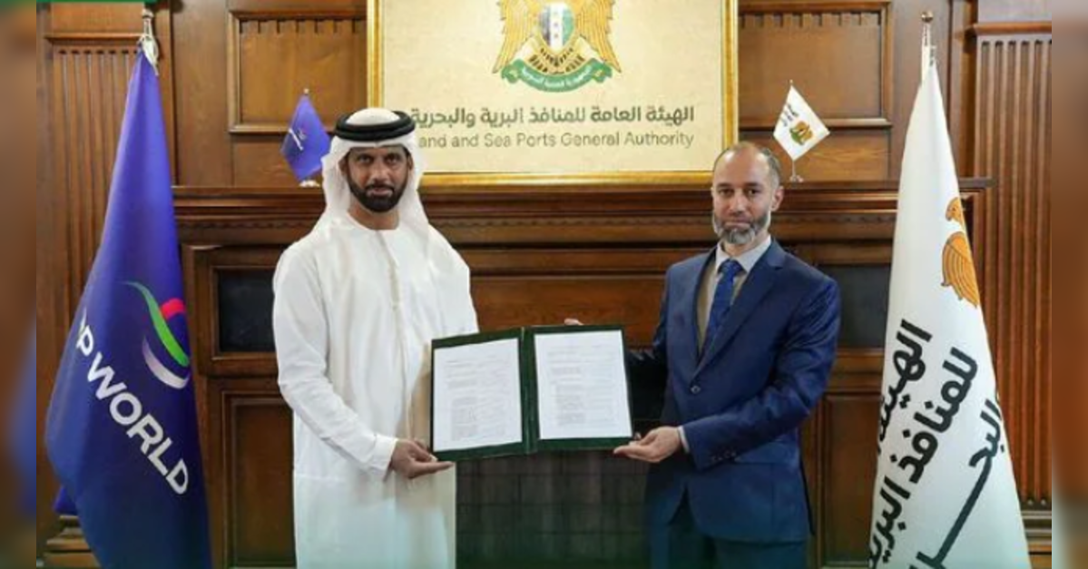Syria Port Development: Syria and DP World ink $800 million deal for ...