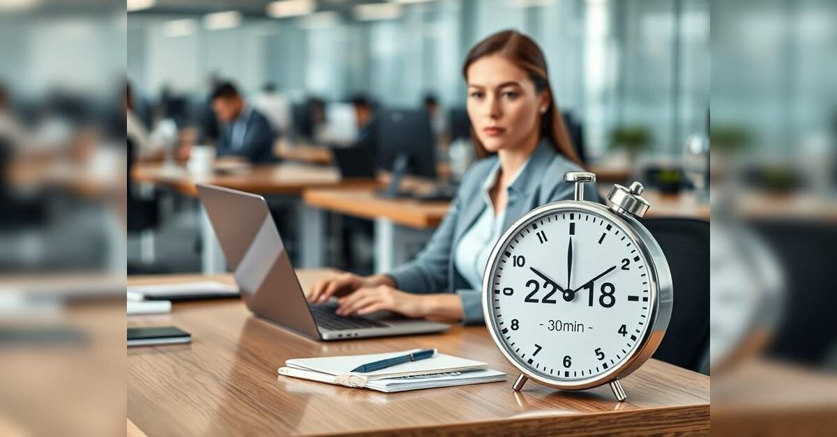 Employee Productivity Study: 75-Minute Work Cycle with Breaks Increases ...