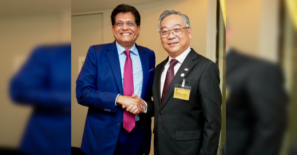 Indian Shipping Sector: Piyush Goyal meets Singapore Deputy PM, discusses trade and shipping ...