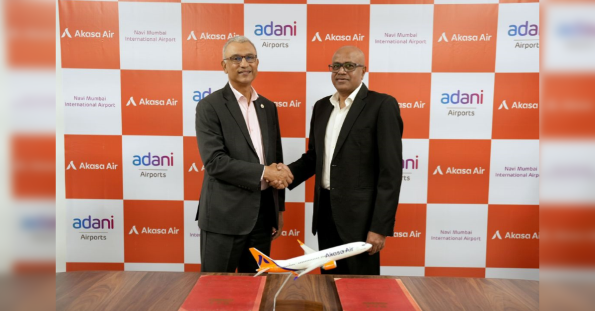 Akasa Air and Adani Join Forces for Navi Mumbai Airport Operations, ETInfra
