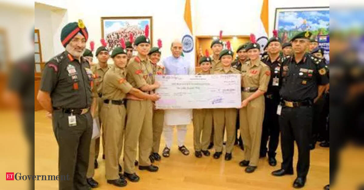 NCC Mountaineering Expedition: Defence Minister Rajnath Singh Honors ...