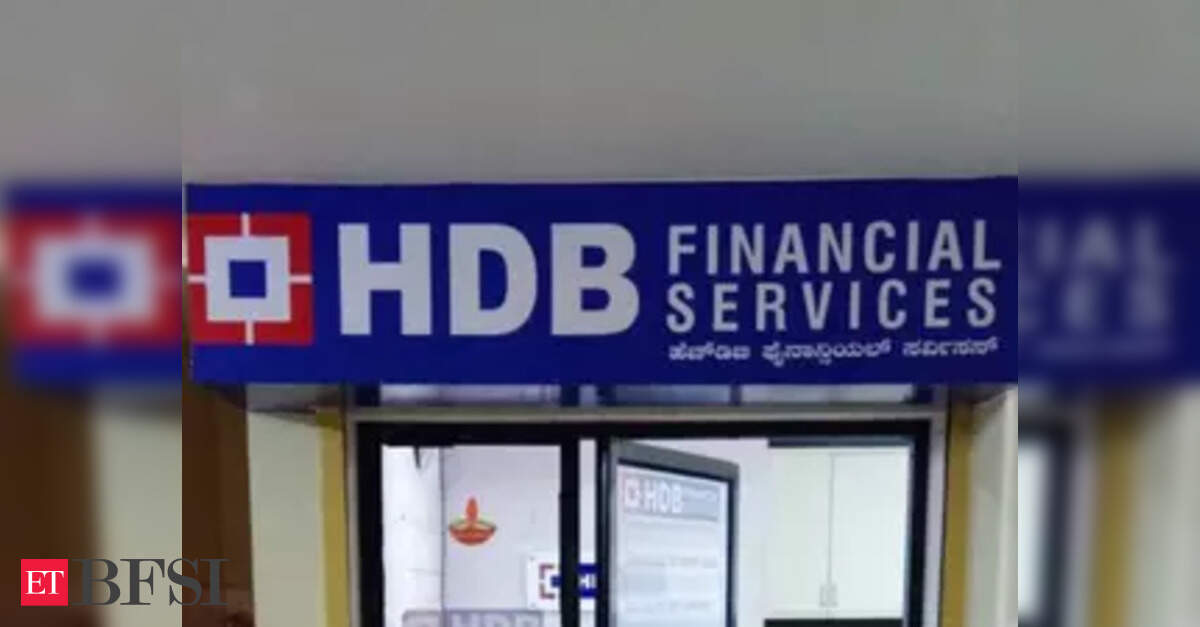 HDB Financial IPO Investors Face Up to 52% Loss Before Listing, ETBFSI
